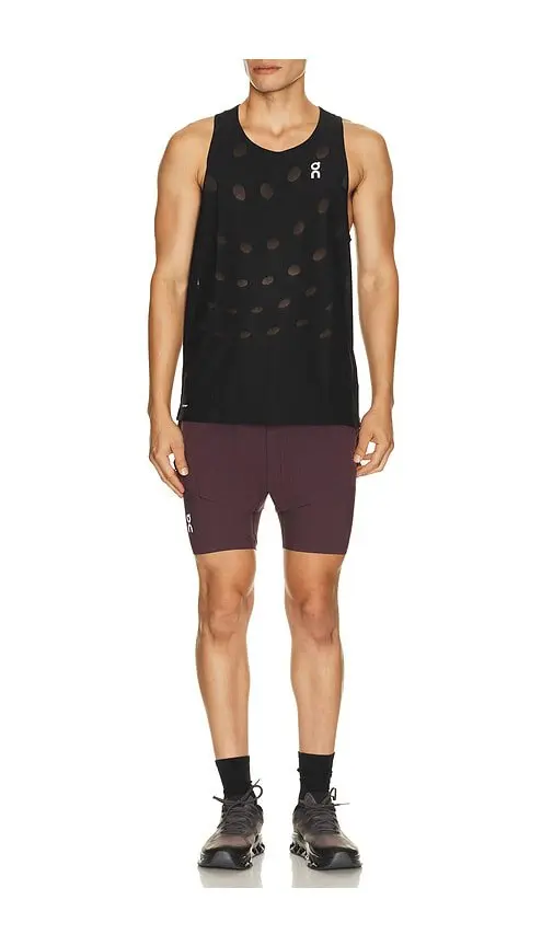 On Zero Half Tights In Purple