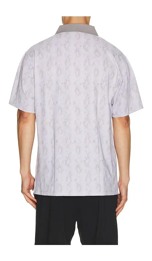 DEVEREUX GOLF The Rattler Polo In Grey