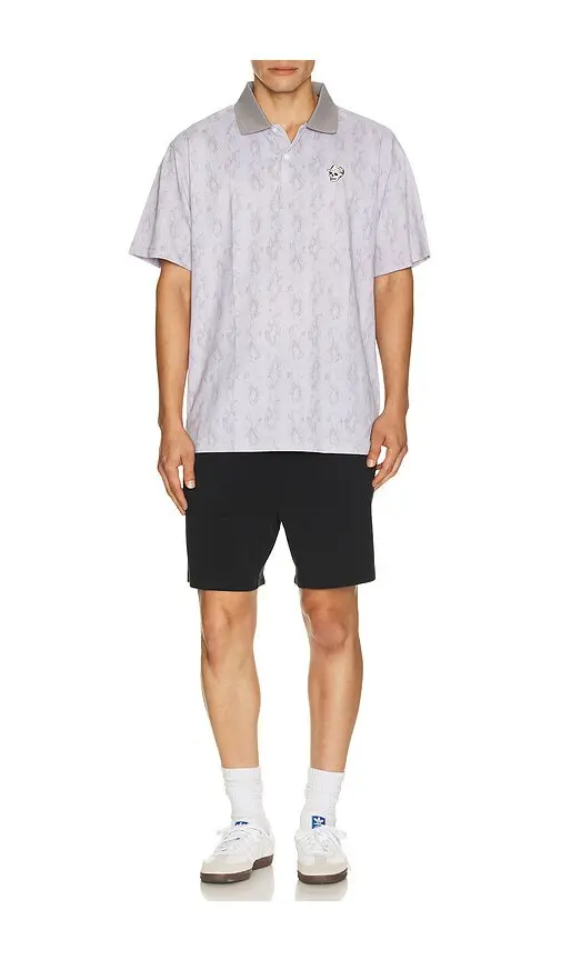 DEVEREUX GOLF The Rattler Polo In Grey