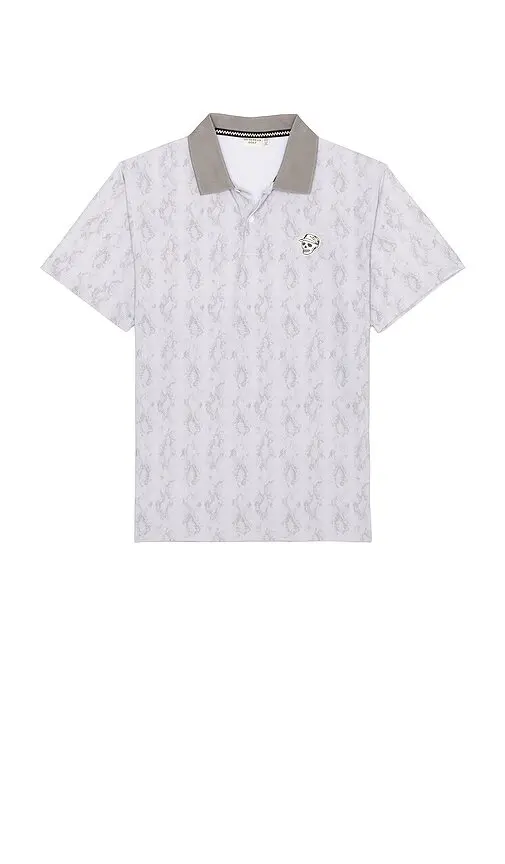 DEVEREUX GOLF The Rattler Polo In Grey