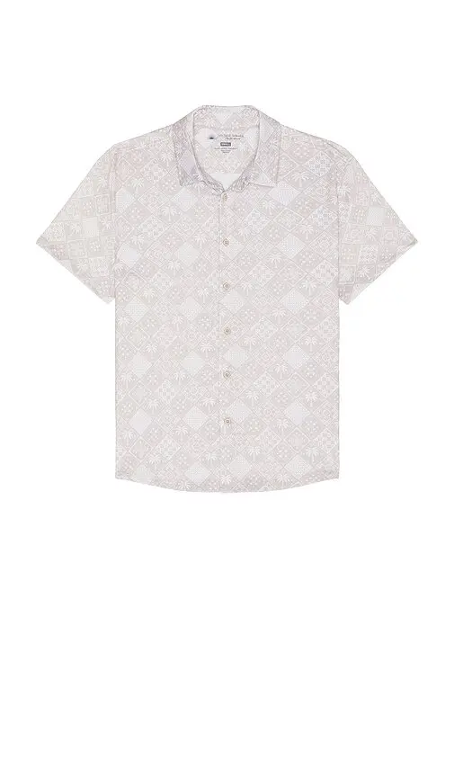 VINTAGE SUMMER Performance Tech Shirt In Brown