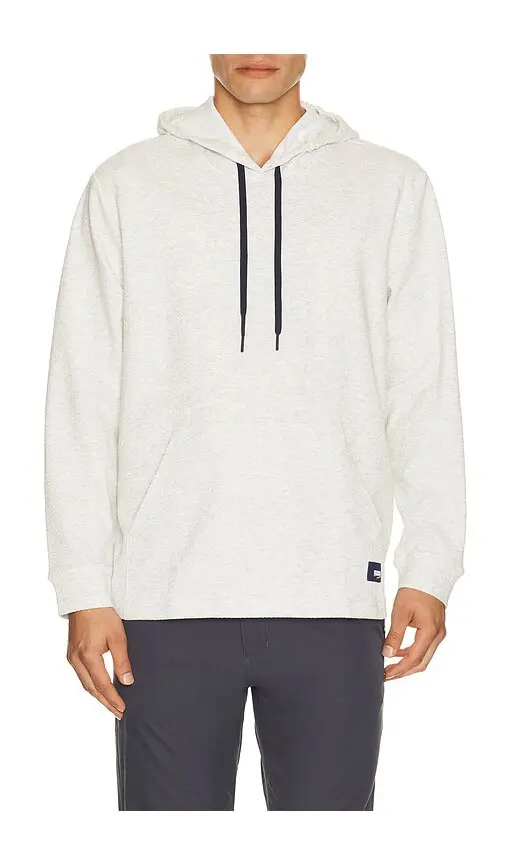 VINTAGE SUMMER Performance Diamond Tech Hoodie In Grey
