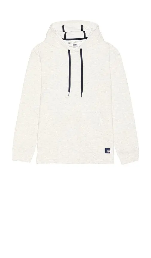 VINTAGE SUMMER Performance Diamond Tech Hoodie In Grey