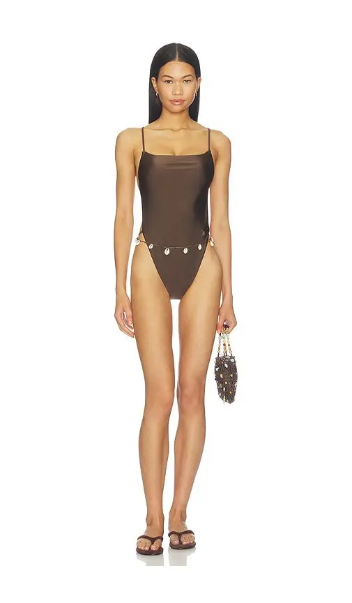 Eterne Brooks One Piece Swimsuit