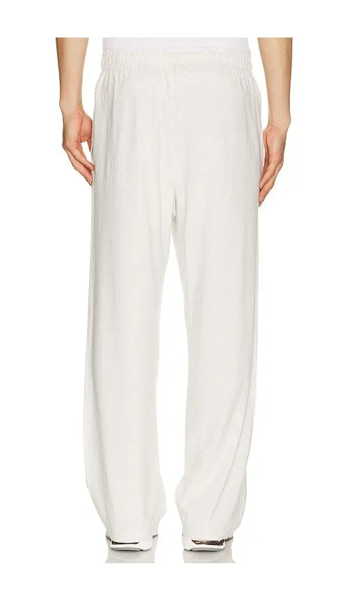 SKIMS Jersey Lounge Straight Pant In Grey
