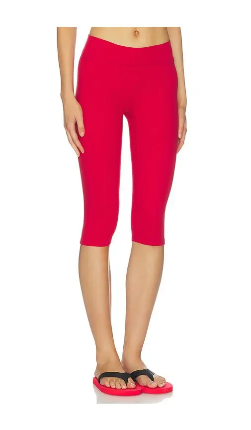 437 The Capri Legging In Red