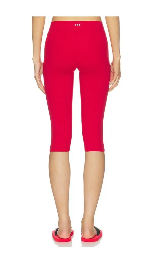 437 The Capri Legging In Red