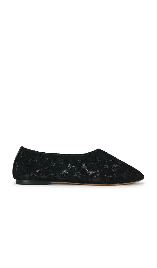 ODISSI Aicha Ballet Flats - Black