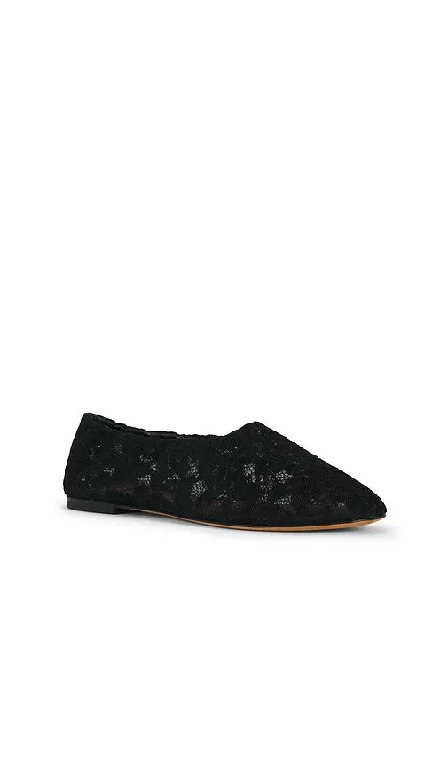 ODISSI Aicha Ballet Flats - Black
