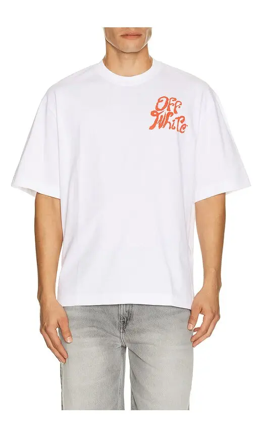 Off-White Grass Ink Logo Skate Tee