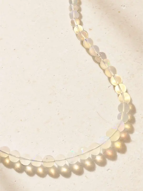 Jia Jia 14-karat Gold Opal Necklace