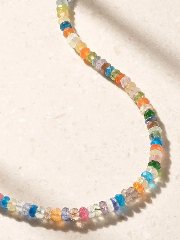 Jia Jia 14-karat Gold -stone Necklace - Multi