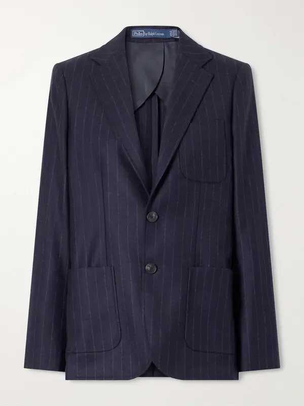 Polo Ralph Lauren Pinstriped Wool Blazer