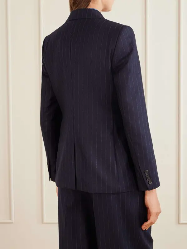 Polo Ralph Lauren Pinstriped Wool Blazer