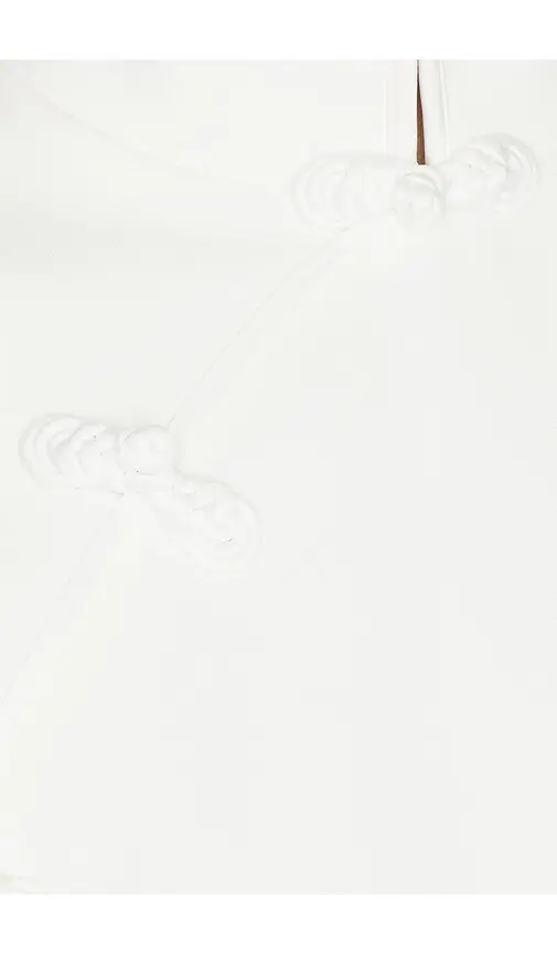SAU LEE Joy Dress - White