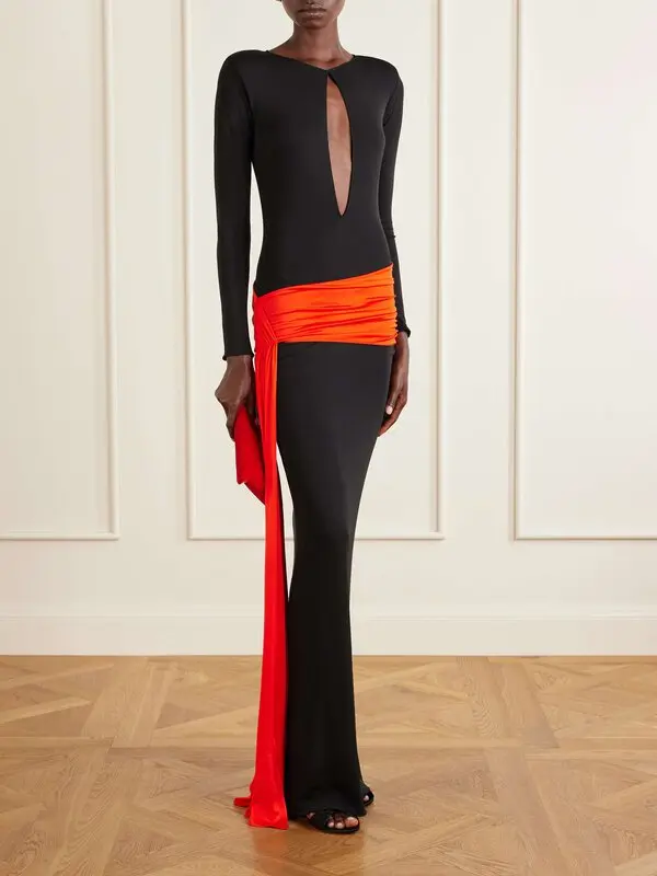 ILKYAZ OZEL Heat Train Stretch-jersey Gown