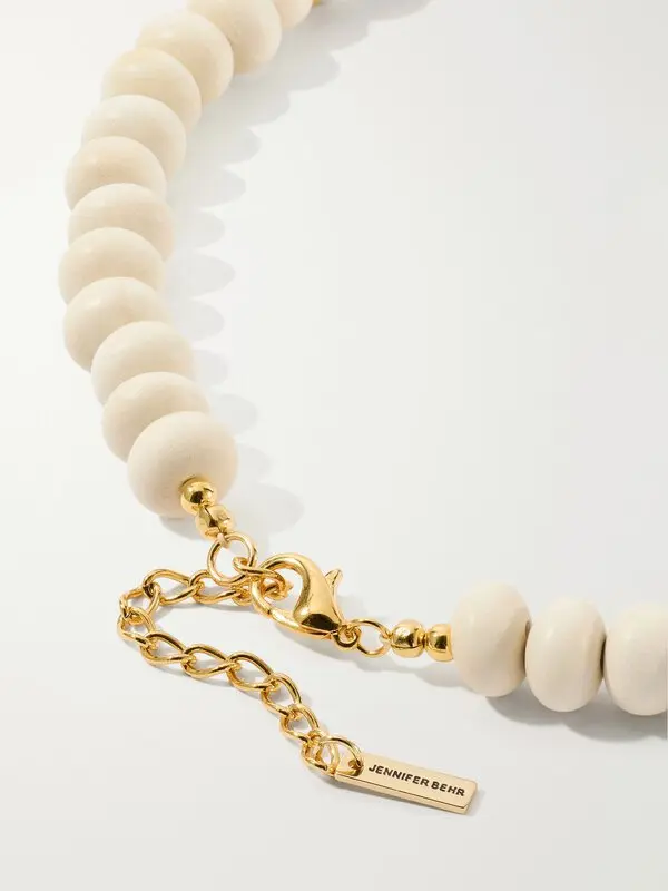 JENNIFER BEHR Fruita' Beaded Fruit Charm Necklace