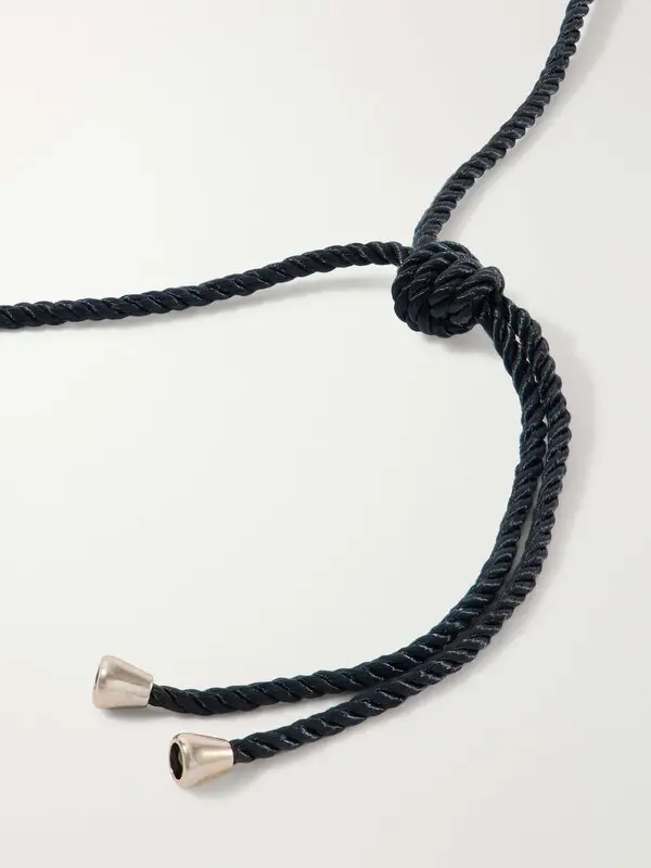 JENNIFER BEHR Rhodes Silver-tone Shell Necklace