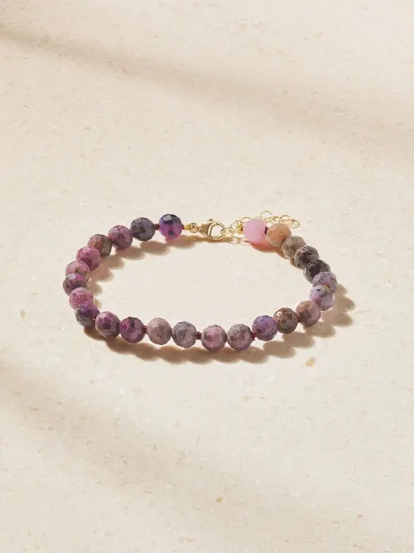 Jia Jia 14-karat Gold And Ruby Bracelet