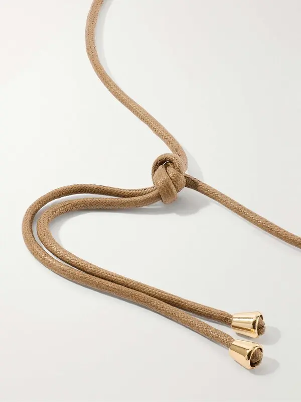 JENNIFER BEHR Alisa Silver-tone Shell Necklace