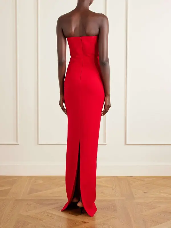 ILKYAZ OZEL Ecliptica Crepe Gown