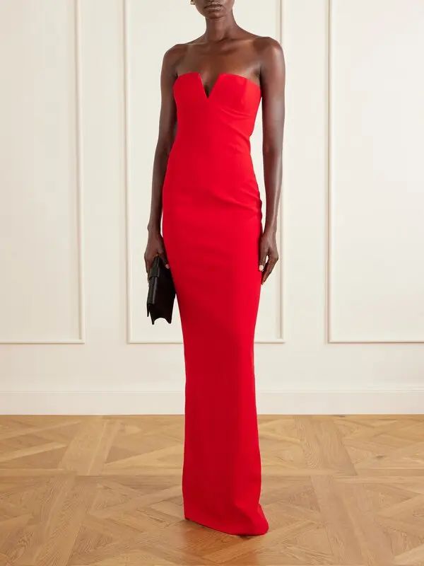 ILKYAZ OZEL Ecliptica Crepe Gown