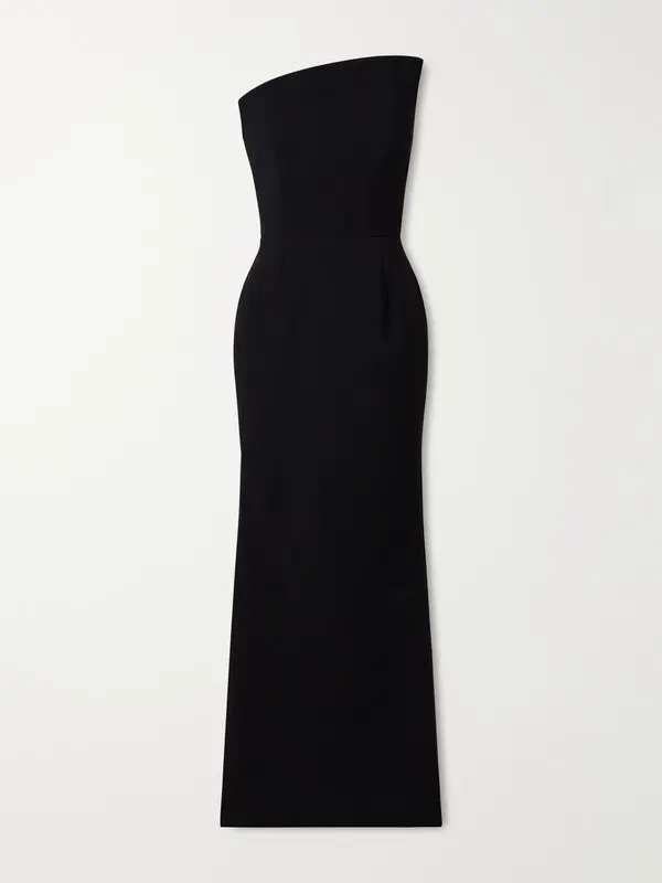 ILKYAZ OZEL Fuji Crepe Column Gown