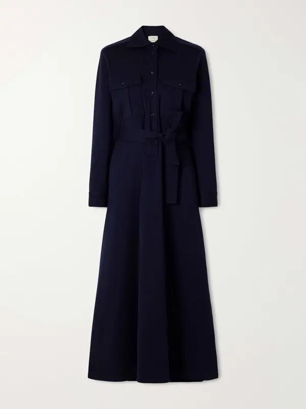 Giuliva Heritage The Dora Wool-jersey Midi Dress