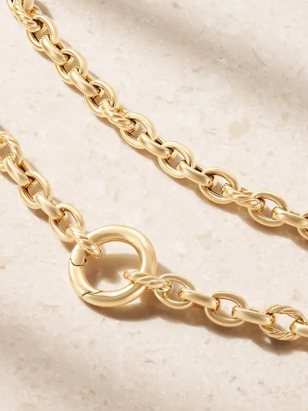David Yurman Mercer 18-karat Chain Necklace