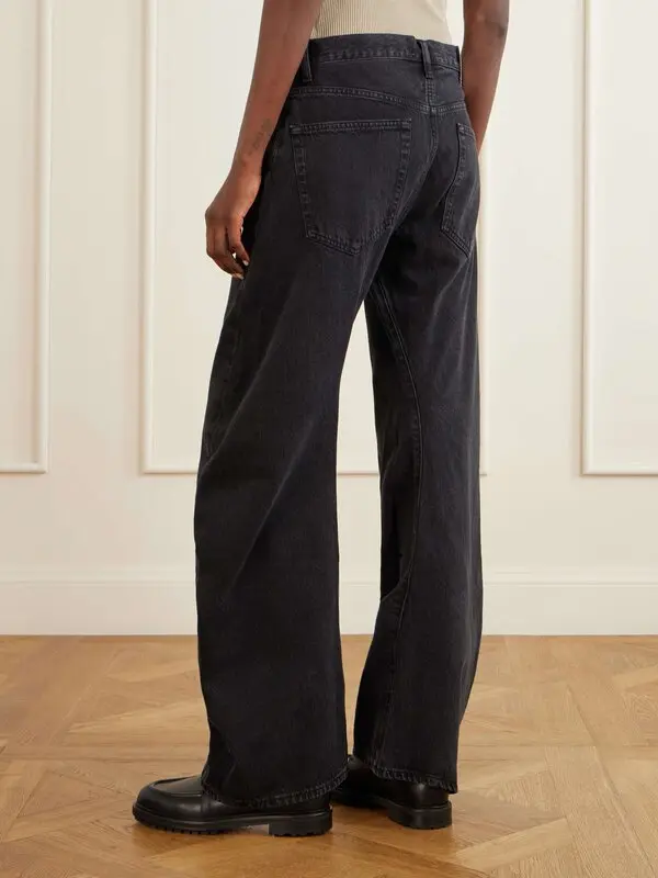 AGOLDE Spiral Wide-leg Jeans
