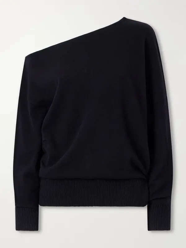 Arch4 Wiki Off-the-shoulder Cashmere Sweater