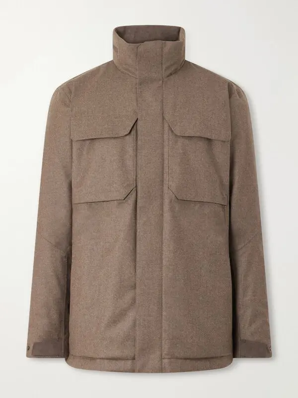 Sease Padded Wool And Cashmere-blend Jacket