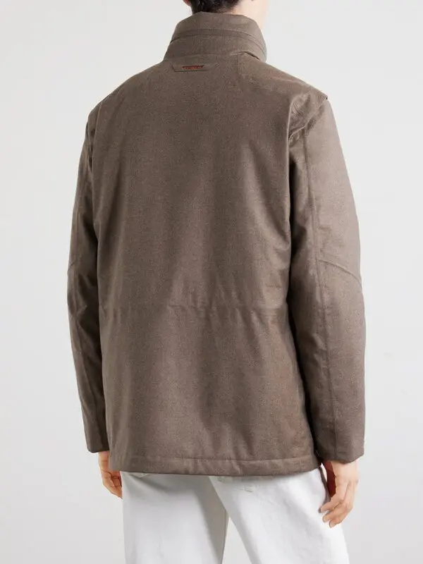 Sease Padded Wool And Cashmere-blend Jacket