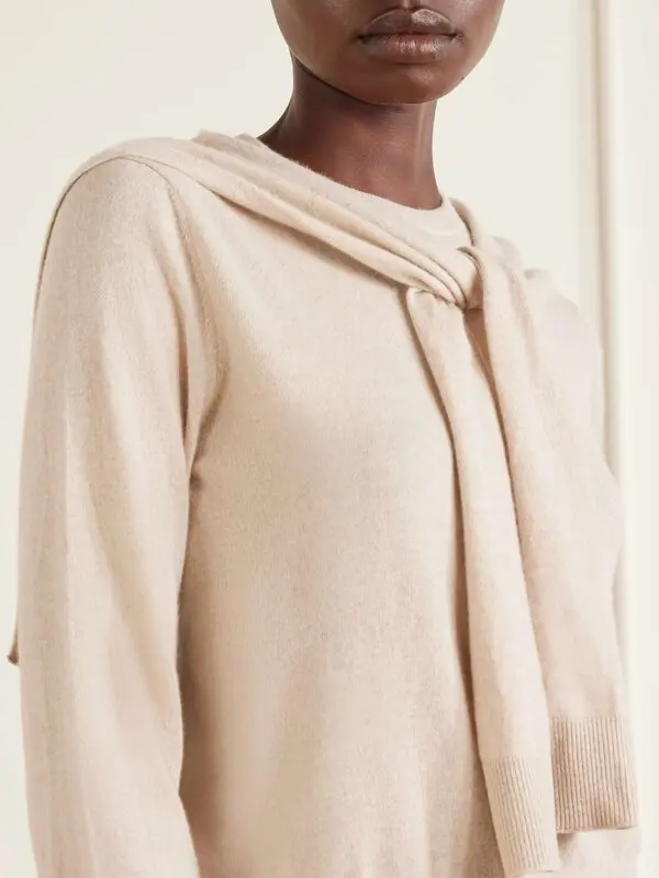 Arch4 Eldergrove Tie-detailed Cashmere Sweater