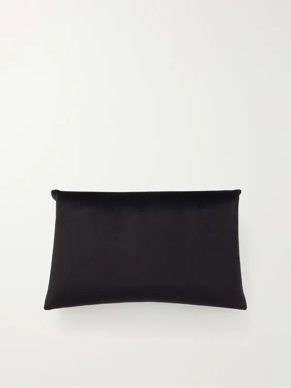 Altuzarra Envelope Velvet Clutch