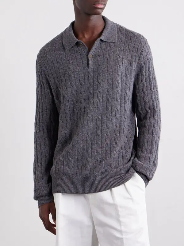 Polo Ralph Lauren Cable-knit Cashmere Sweater