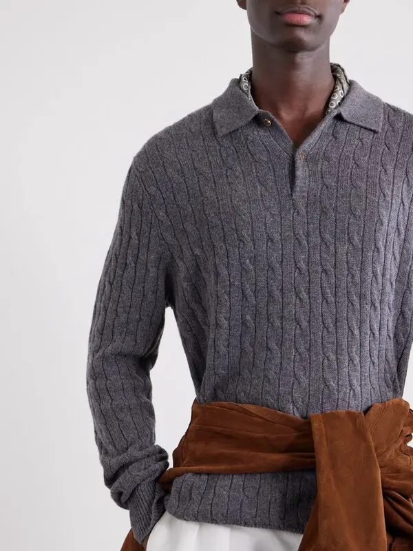Polo Ralph Lauren Cable-knit Cashmere Sweater
