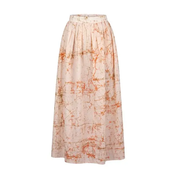 CELESTE MENDIS Handmade Batik Cotton Skirt