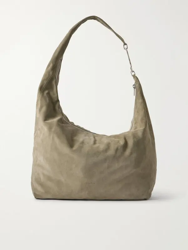 Rick Owens Gemini Suede Tote Bag - Neutrals