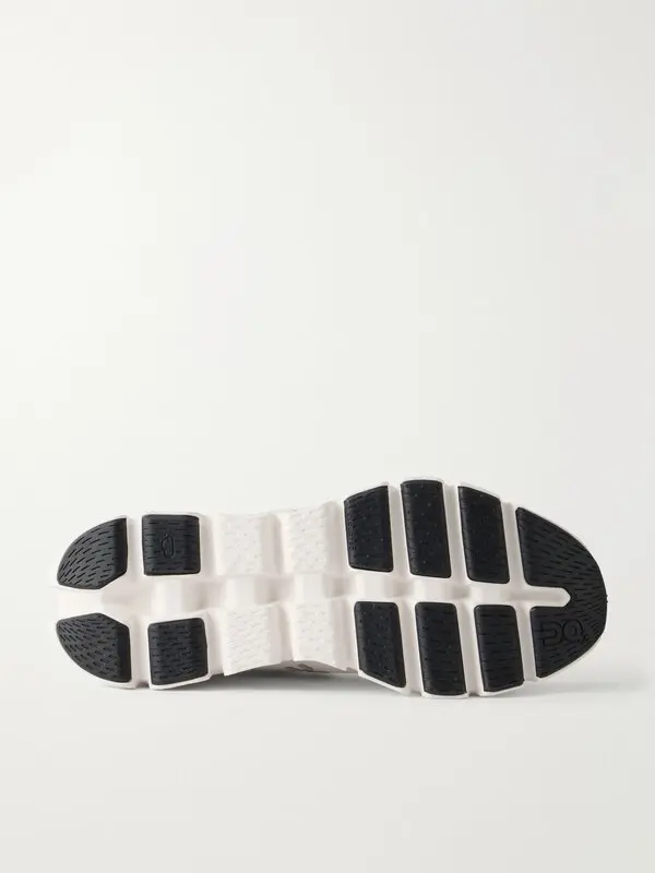 On X 5 Rubber-trimmed Mesh Sneakers