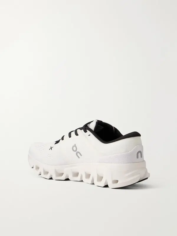 On X 5 Rubber-trimmed Mesh Sneakers