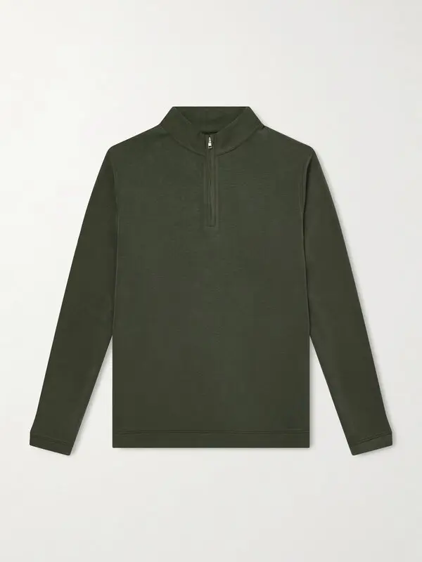 Peter Millar Jersey Half-zip Sweater