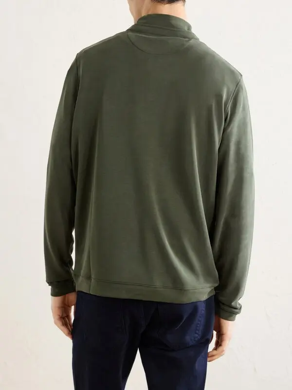Peter Millar Jersey Half-zip Sweater