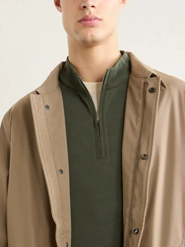 Peter Millar Jersey Half-zip Sweater