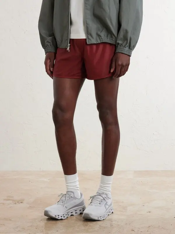 On Cloudmonster Rubber-trimmed Stretch-knit Sneakers