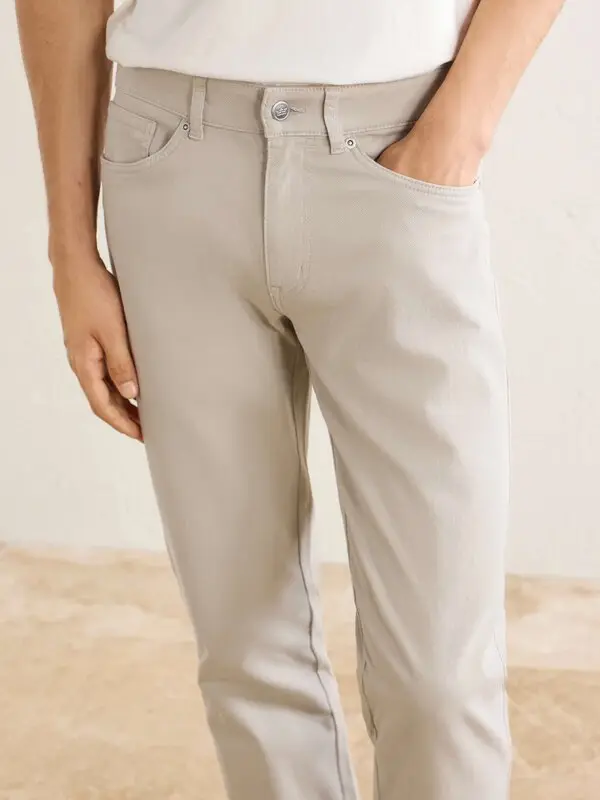 Peter Millar Crown Straight-leg Cotton-canvas Trousers