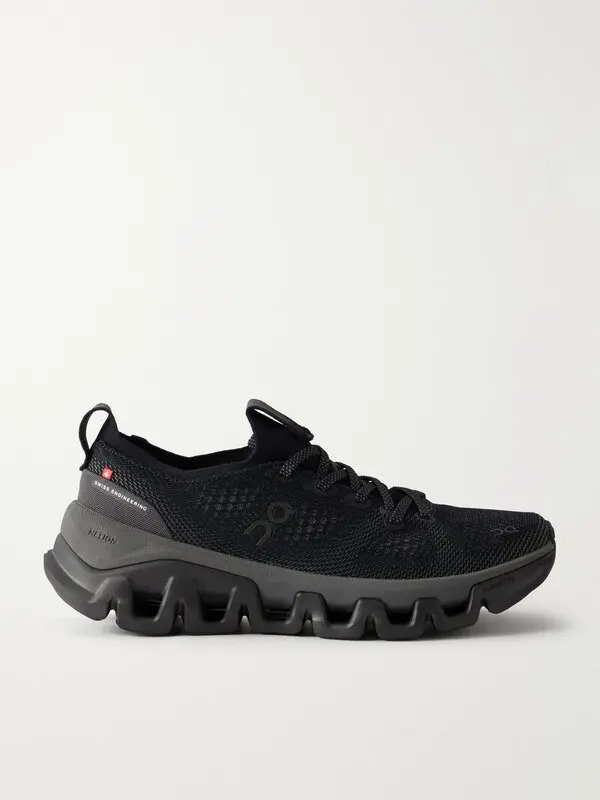 On X Tempo Mesh Sneakers - Black