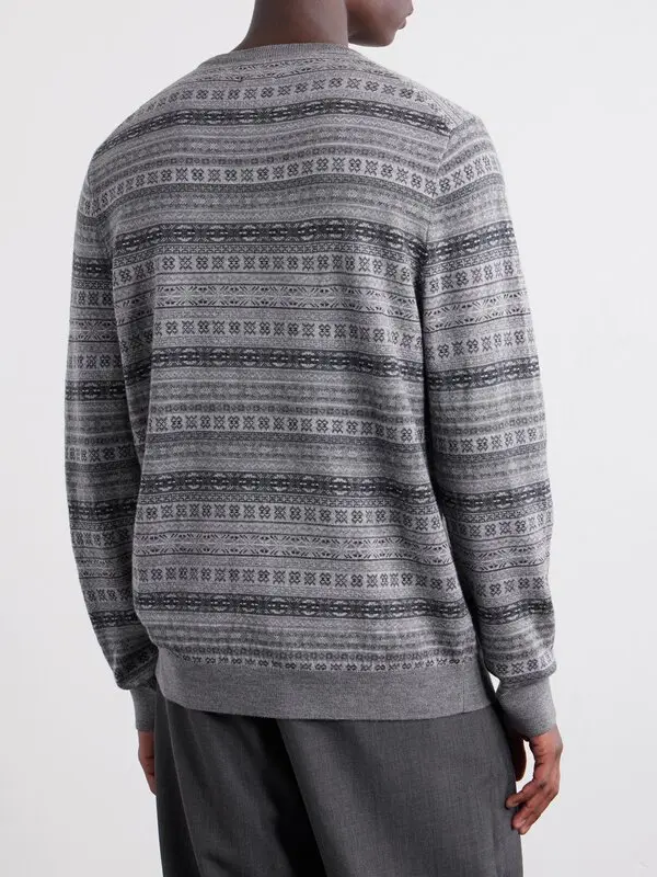 Polo Ralph Lauren Striped Wool Crew Neck Sweater