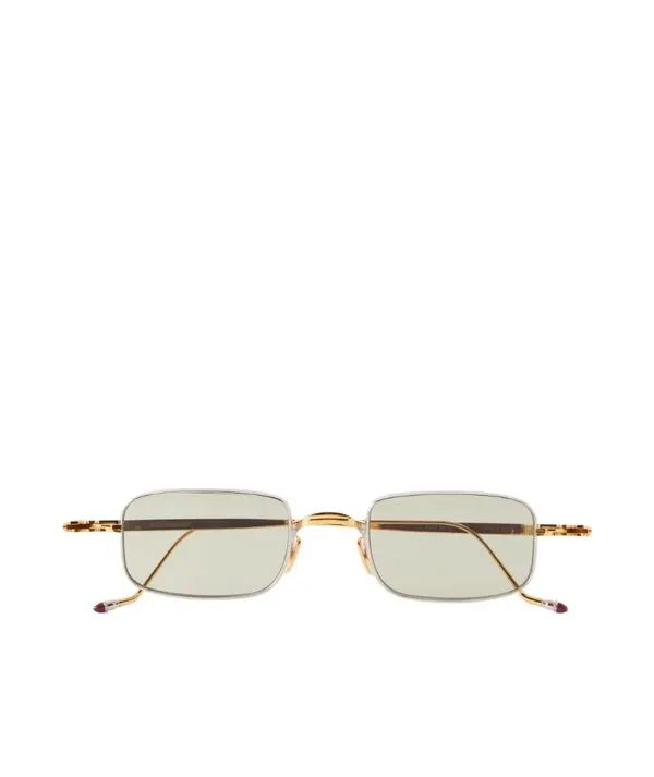 JACQUES MARIE MAGE Dusk Square-frame Sunglasses - Gold
