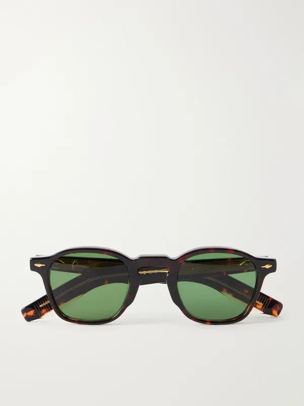 JACQUES MARIE MAGE Zephirin Round-frame Acetate Sunglasses